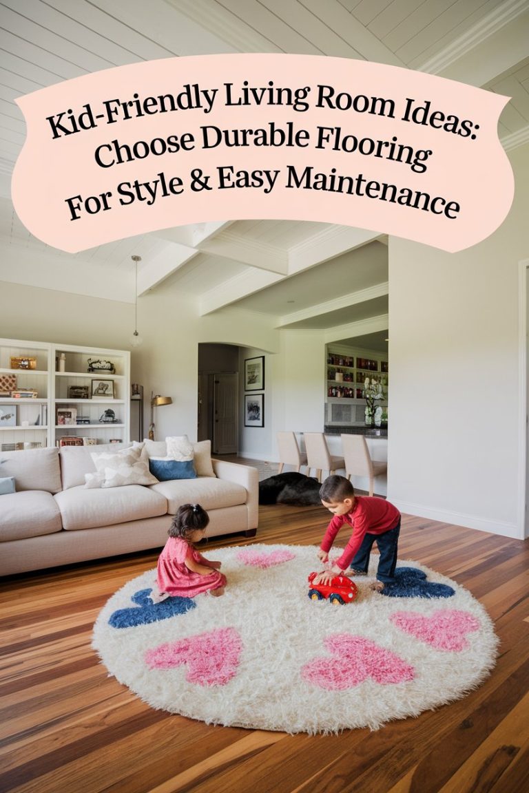 17 Kid-Friendly Living Room Ideas for a Stylish and Safe Space