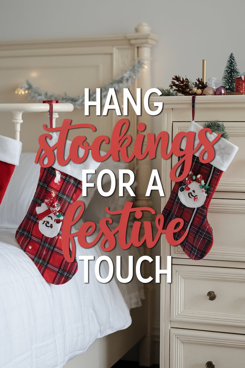 15 Enchanting Christmas Decor Ideas for a Cozy Bedroom