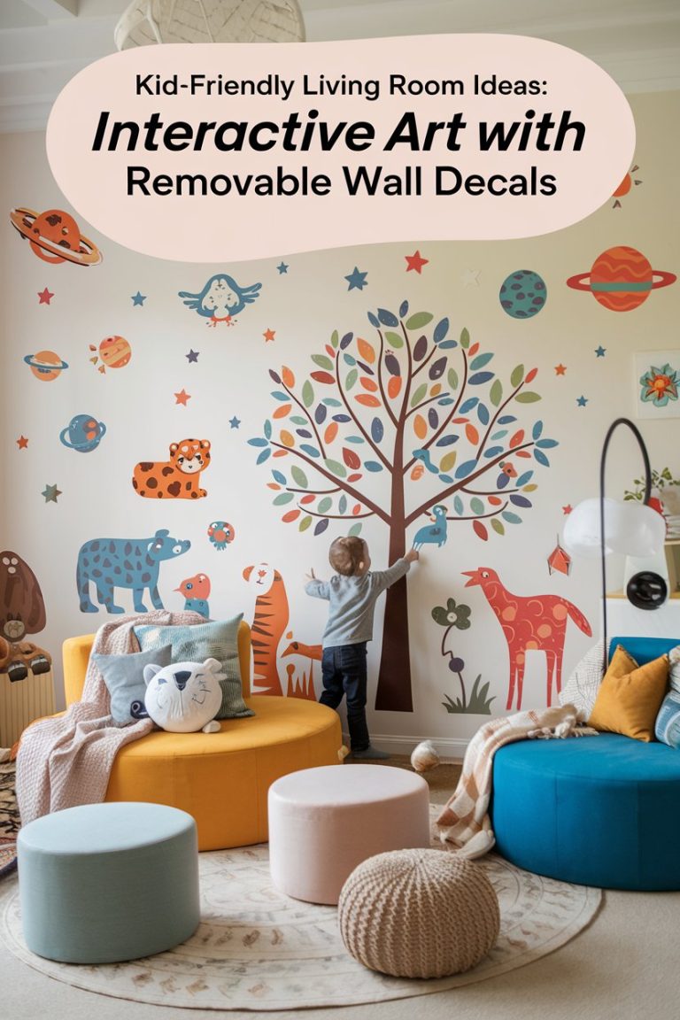 17 Kid-Friendly Living Room Ideas for a Stylish and Safe Space