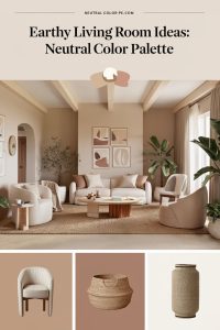 25 Earthy Living Room Ideas - Lil Dutch Uncle