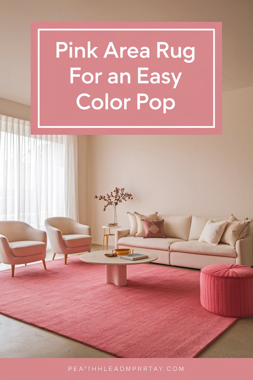 21 Pink Living Room Ideas to Elevate Your Space with Style