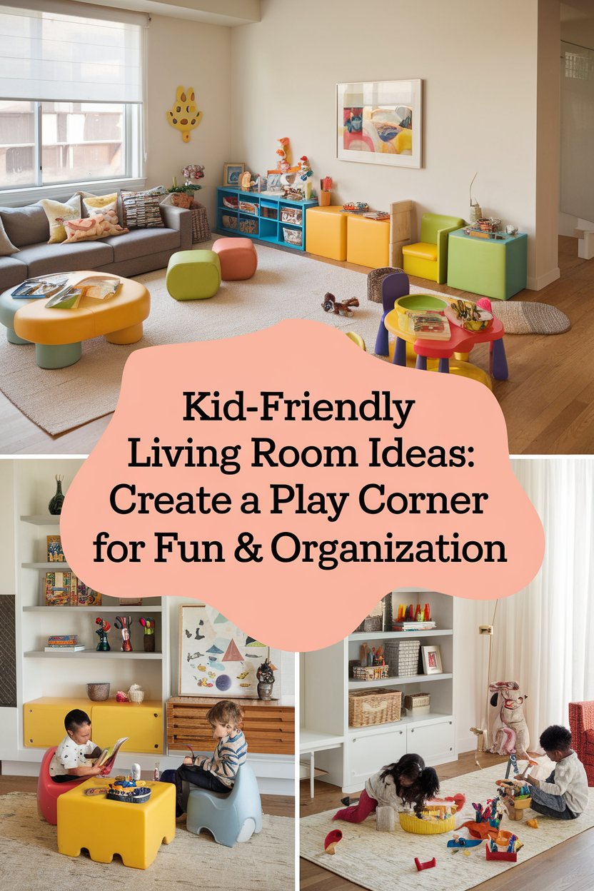 17 Kid-Friendly Living Room Ideas for a Stylish and Safe Space