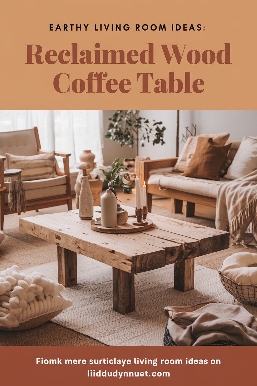 25 Earthy Living Room Ideas - Lil Dutch Uncle