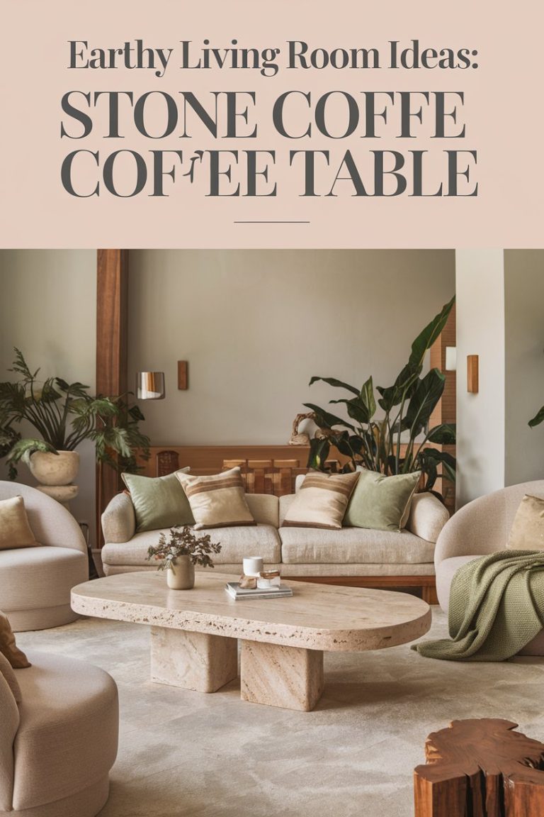 25 Earthy Living Room Ideas - Lil Dutch Uncle