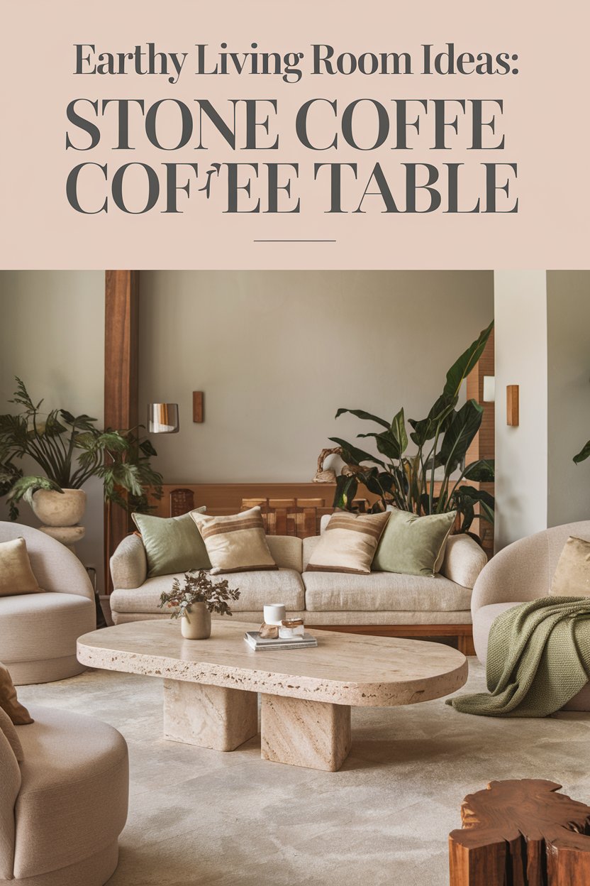 25 Earthy Living Room Ideas - Lil Dutch Uncle