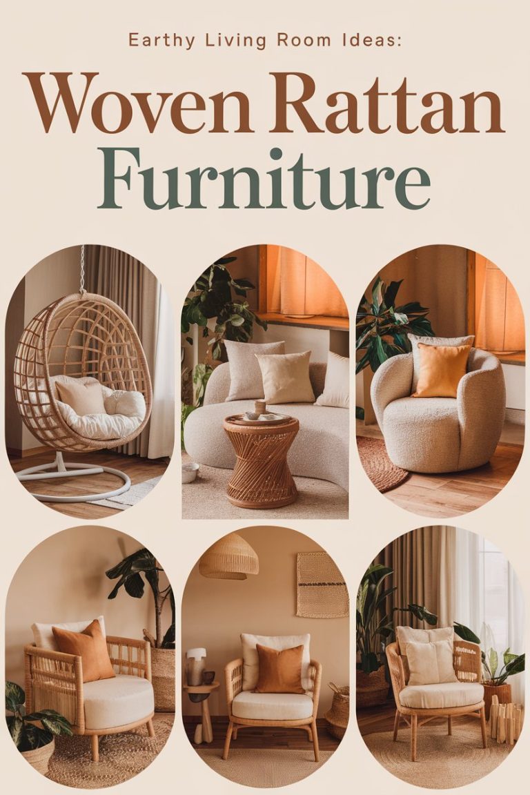 25 Earthy Living Room Ideas - Lil Dutch Uncle