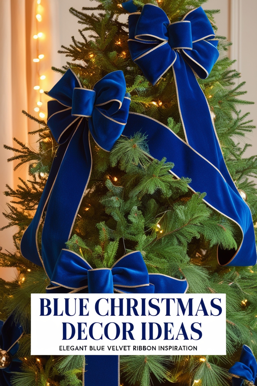 15 Elegant Blue Christmas Decor Ideas