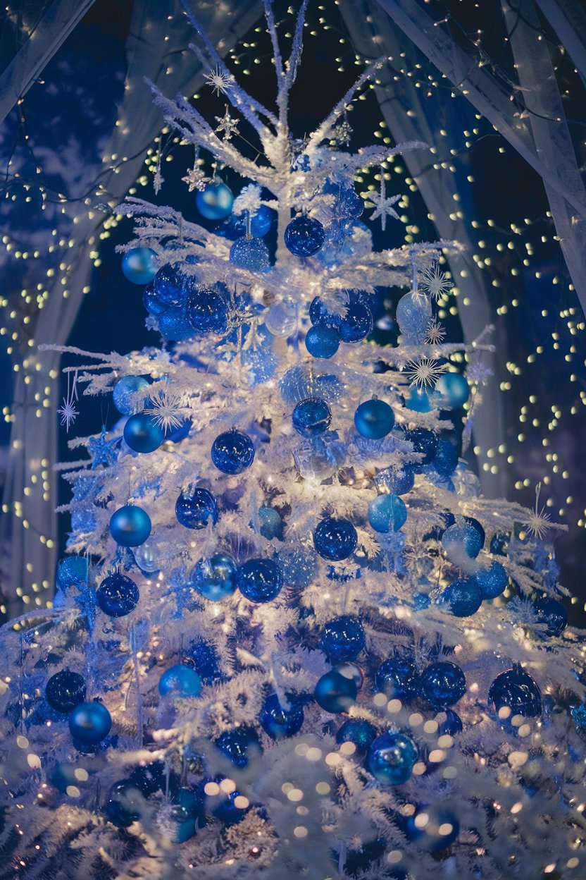 15 Blue Christmas Tree Ideas for a Stunning Holiday Look