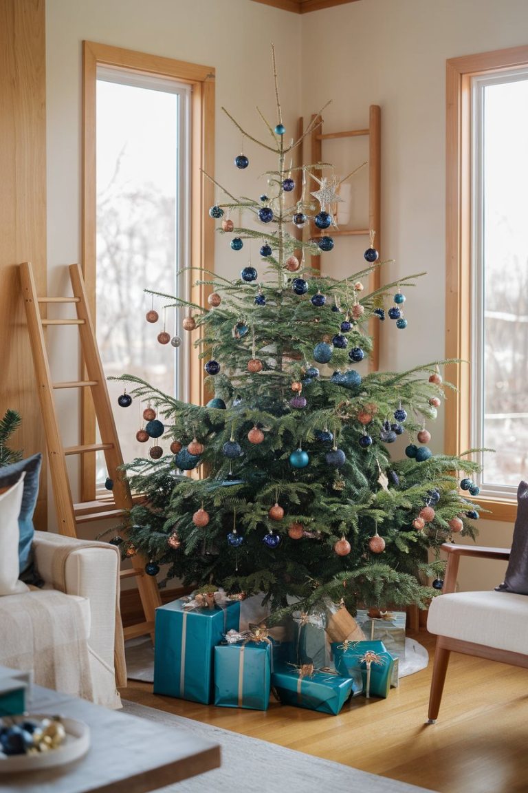 15 Blue Christmas Tree Ideas for a Stunning Holiday Look