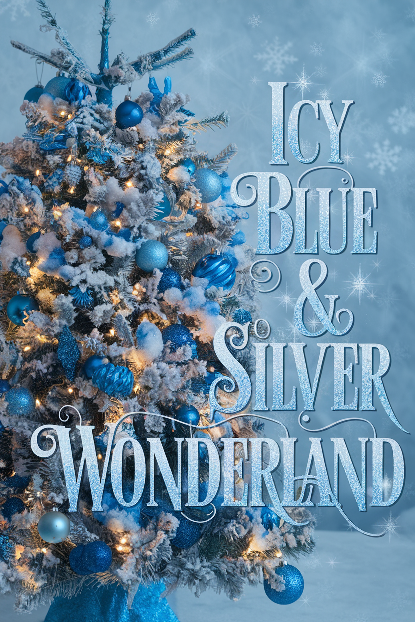 15 Blue Christmas Tree Ideas for a Stunning Holiday Look