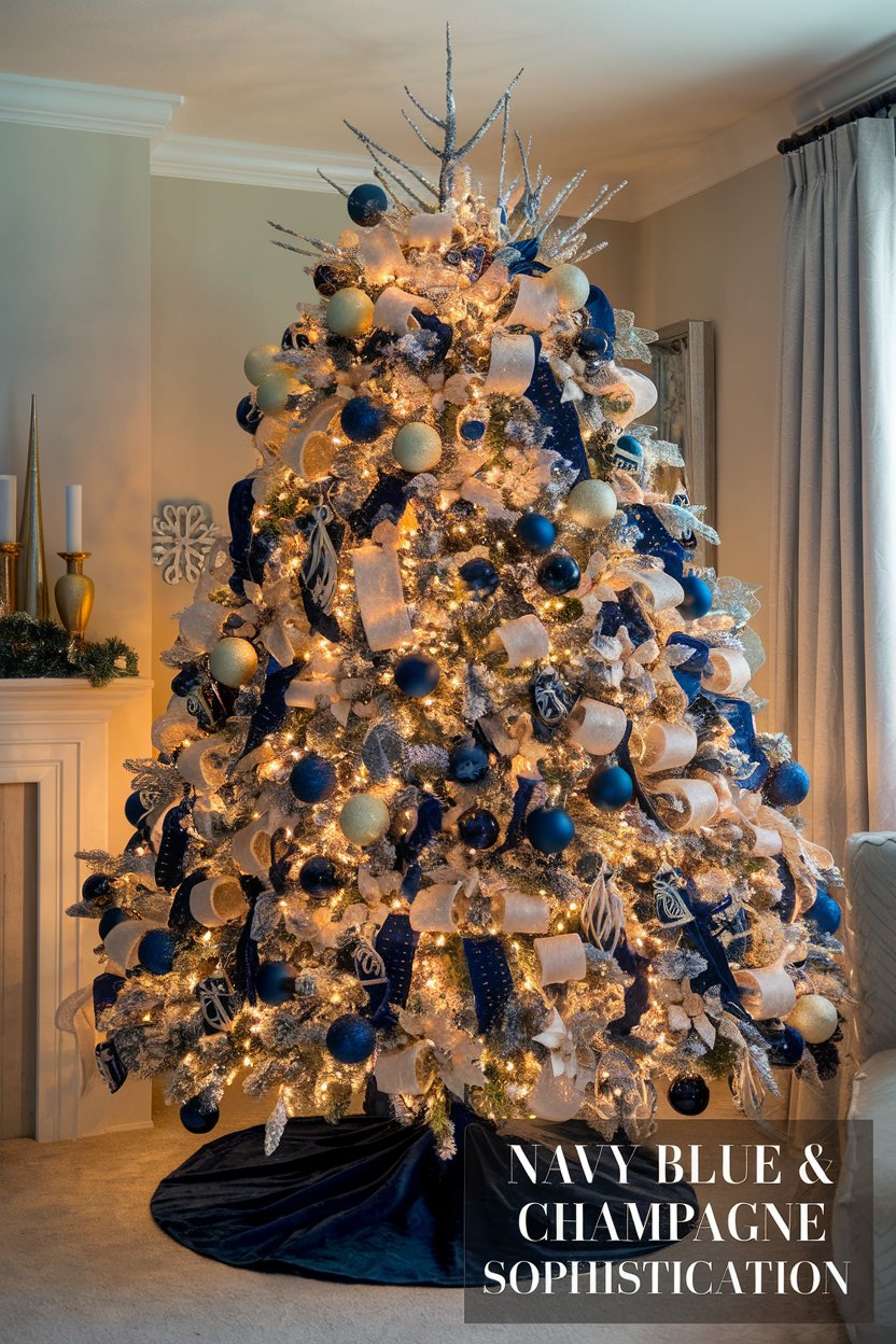 15 Blue Christmas Tree Ideas for a Stunning Holiday Look