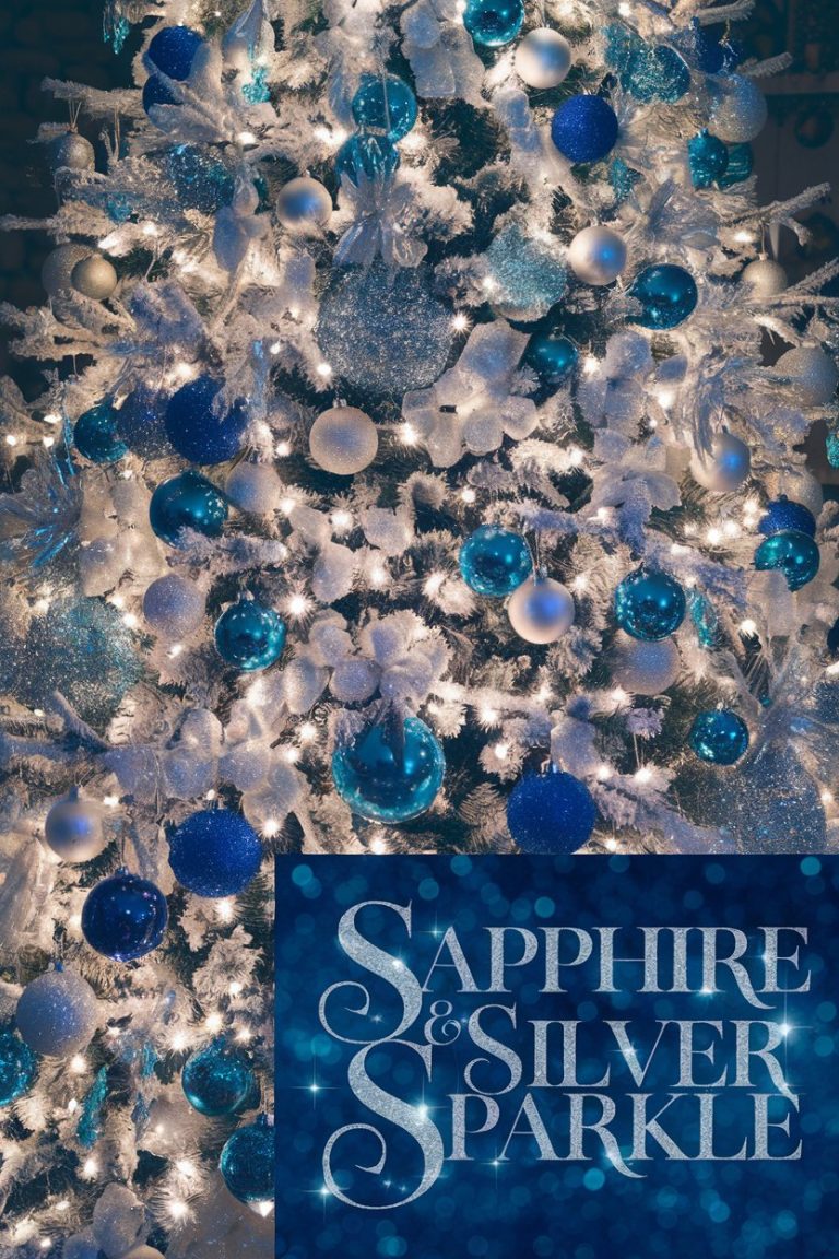 15 Blue Christmas Tree Ideas for a Stunning Holiday Look