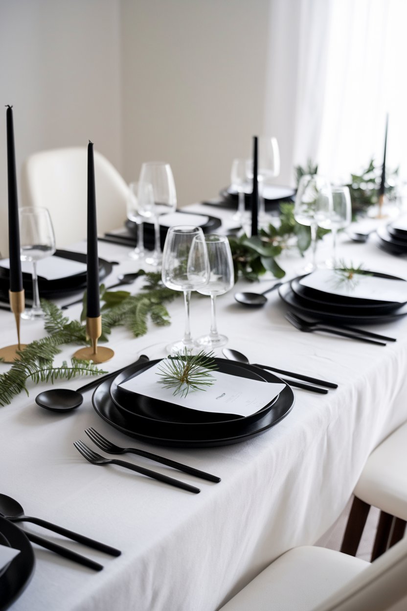 15 Black and White Christmas Decor Ideas for a Chic, Festive Look