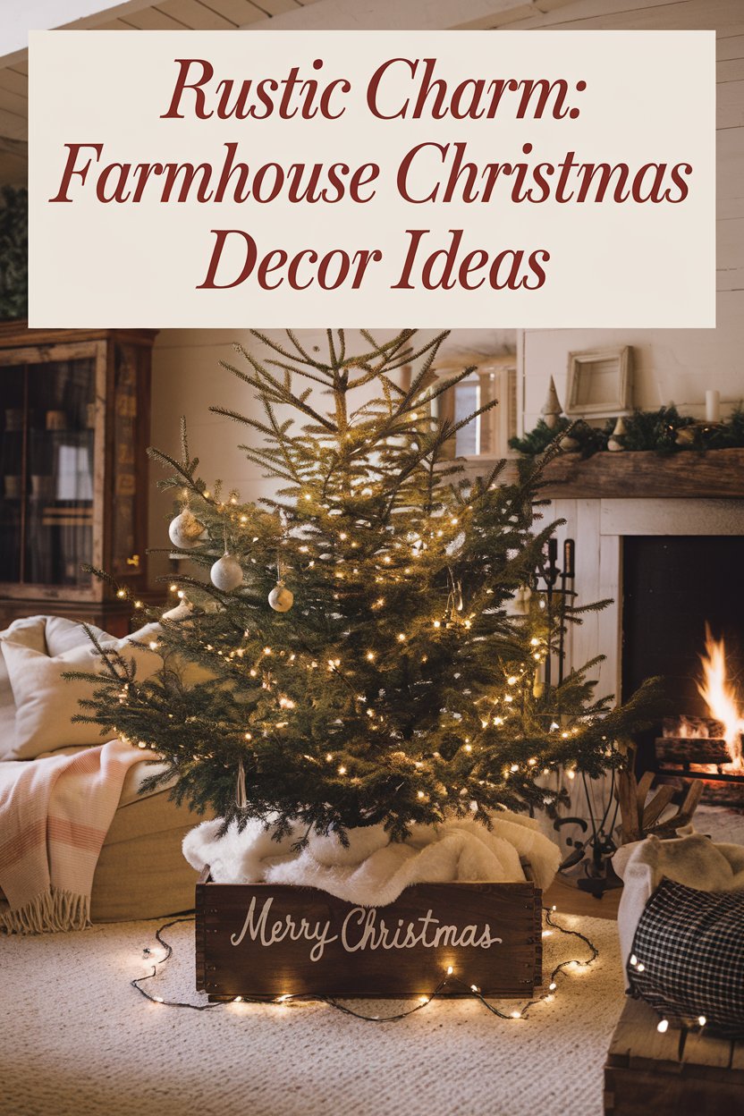 15 Farmhouse Christmas Decor Ideas to Transform Your Home
