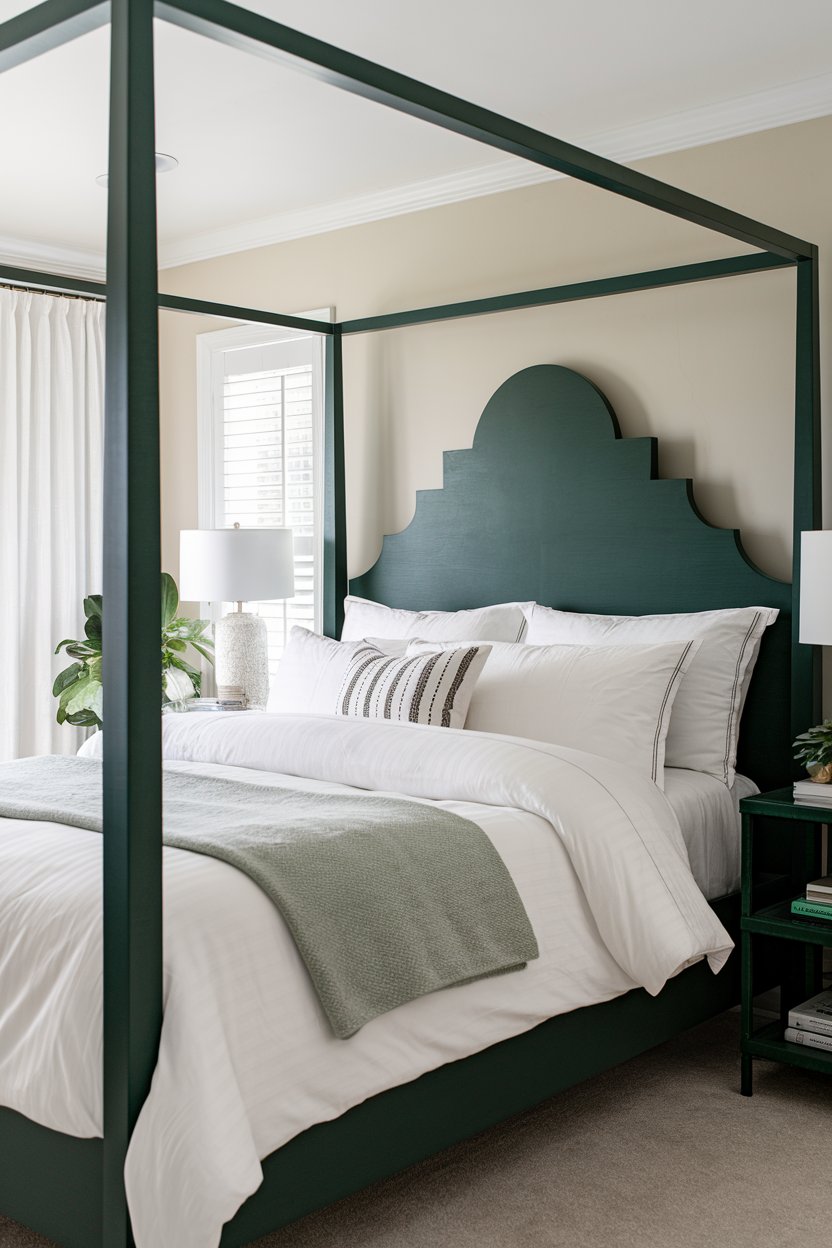 15 Dark Green Bedroom Ideas for a Cozy and Elegant Space