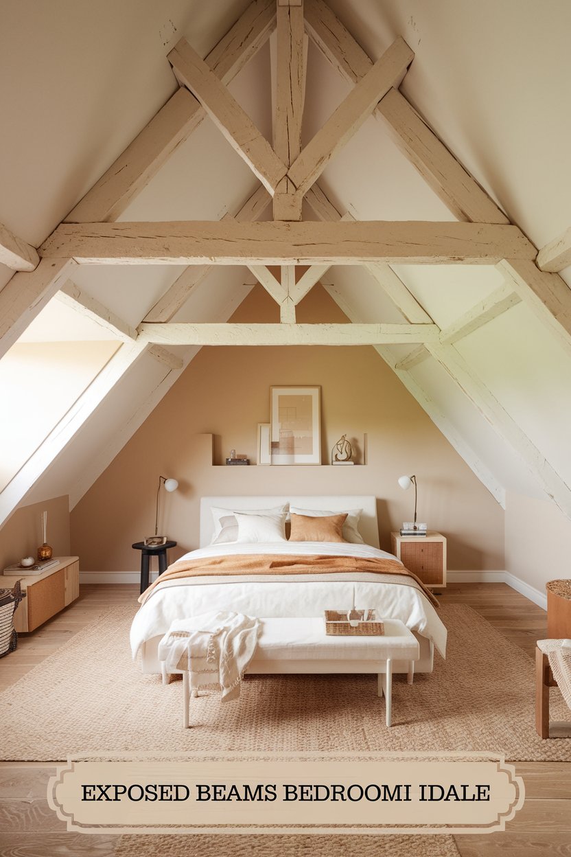 15 Creative Sloped Ceiling Bedroom Ideas For Stylish Space