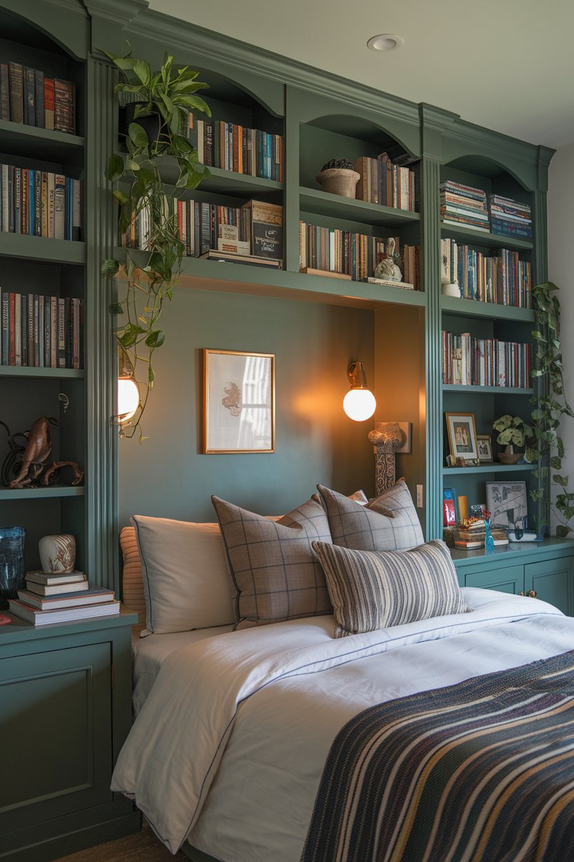 15 Dark Green Bedroom Ideas for a Cozy and Elegant Space