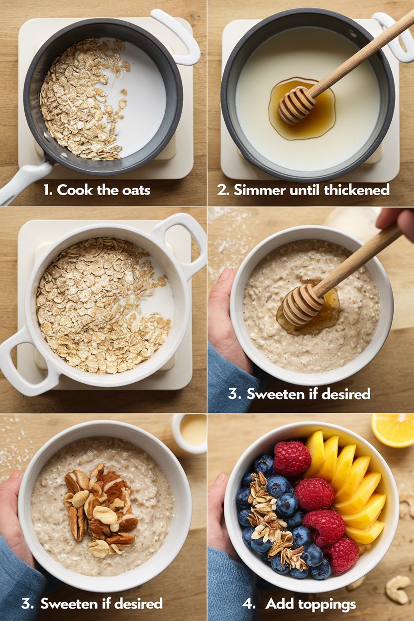 Easy Oatmeal Recipe - Healthy, Delicious, and Quick Breakfast