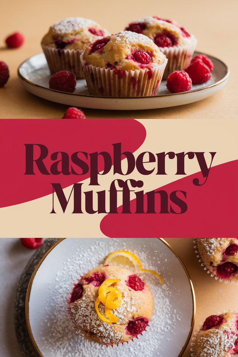 Easy and Moist Raspberry Muffins Recipe - Lil Dutch Uncle