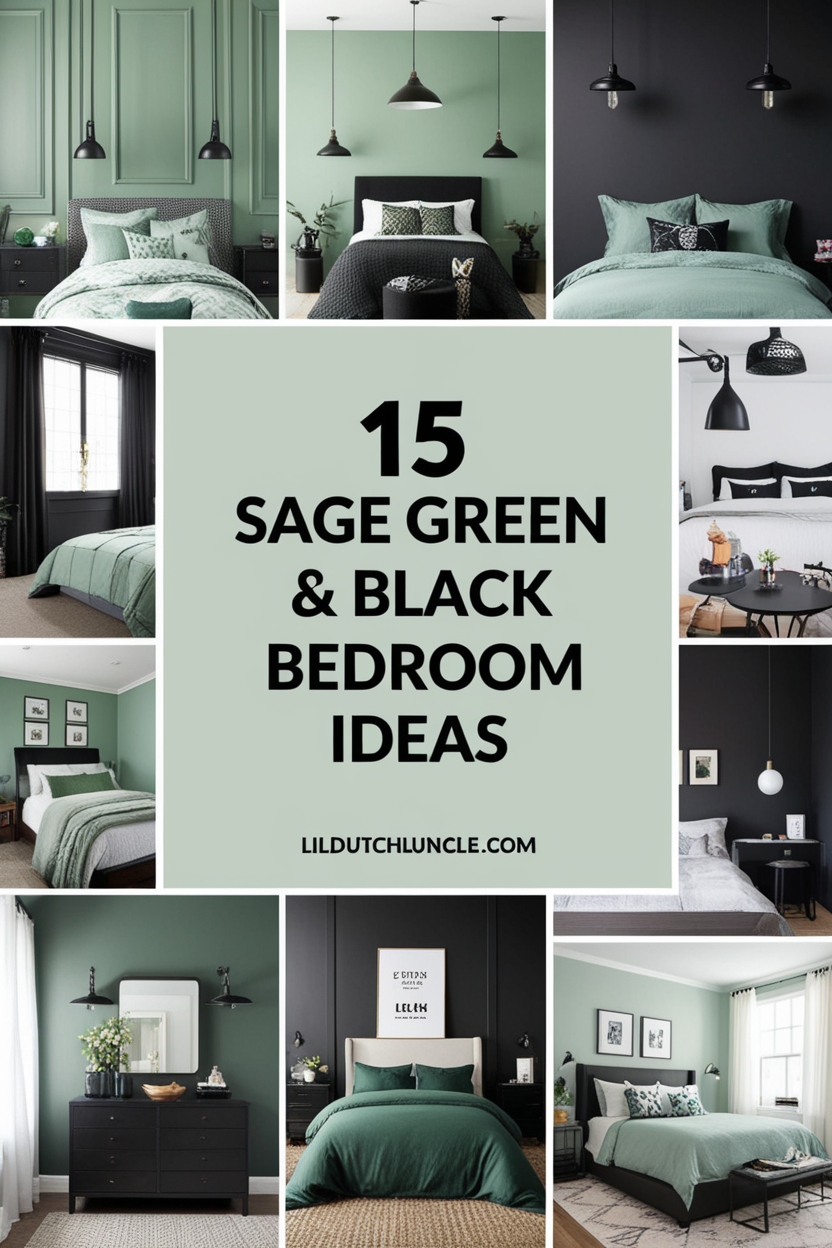 15 Black and Green Bedroom Ideas for a Stylish, Modern Space