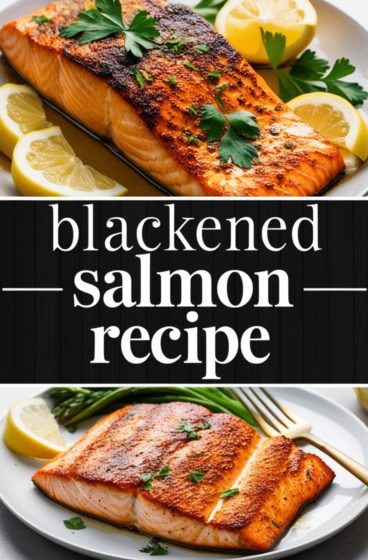 Blackened Salmon Recipe: Bold & Spicy Flavor