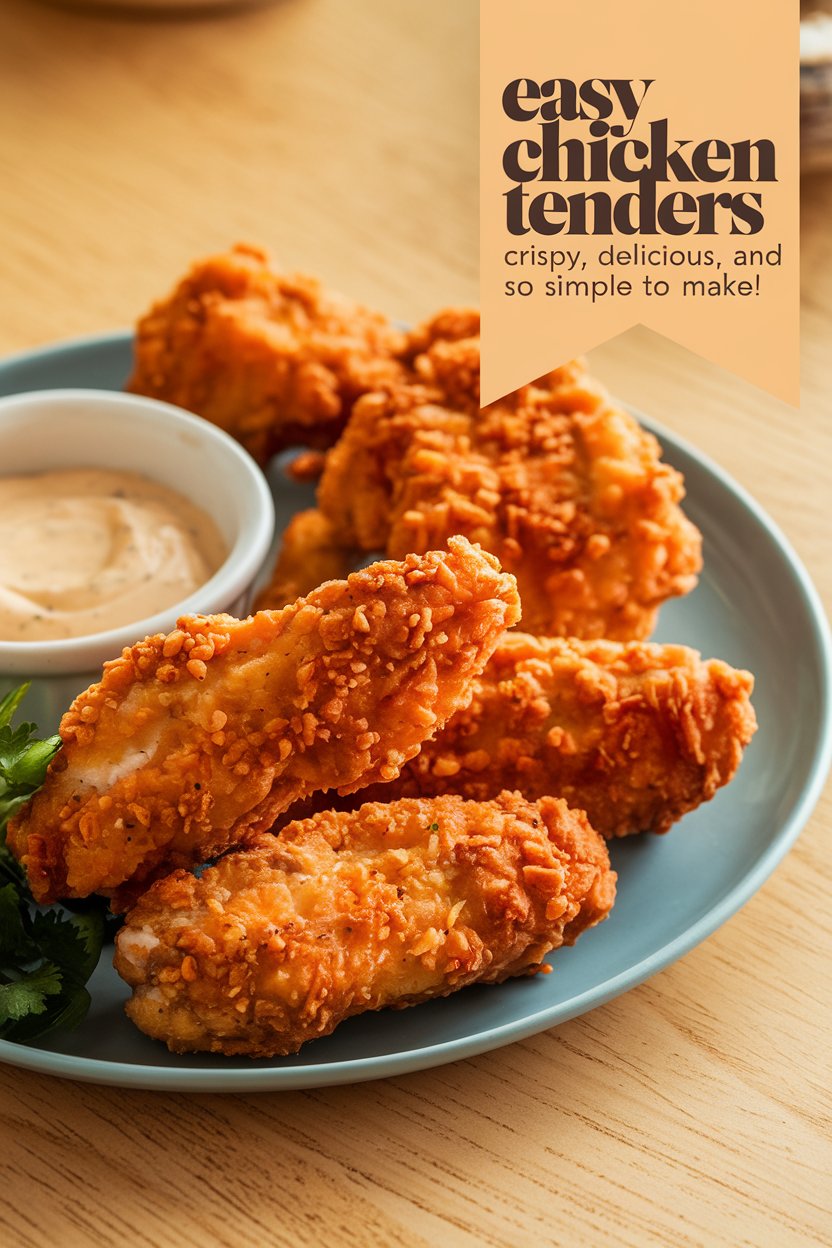 Easy Chicken Tenders Recipe - Lil Dutch Uncle
