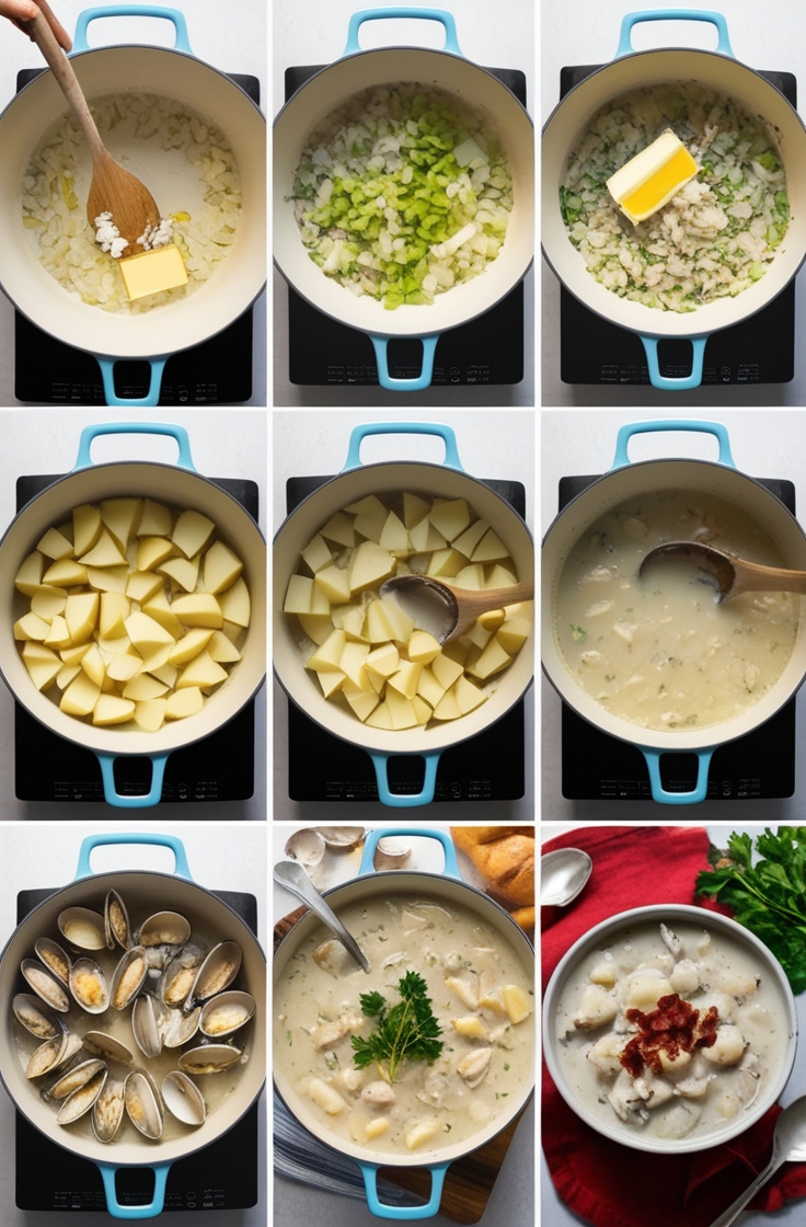 Easy Clam Chowder Recipe: Creamy & Delicious