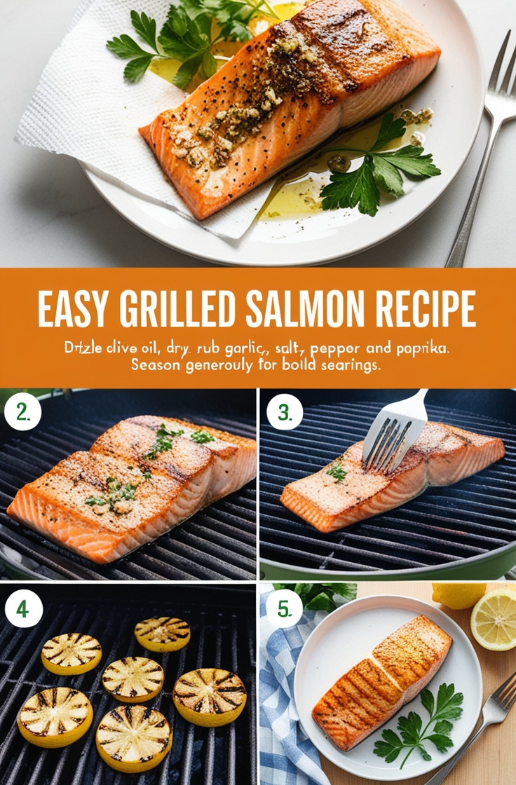 Easy Grilled Salmon Recipe | Quick & Healthy Dinner