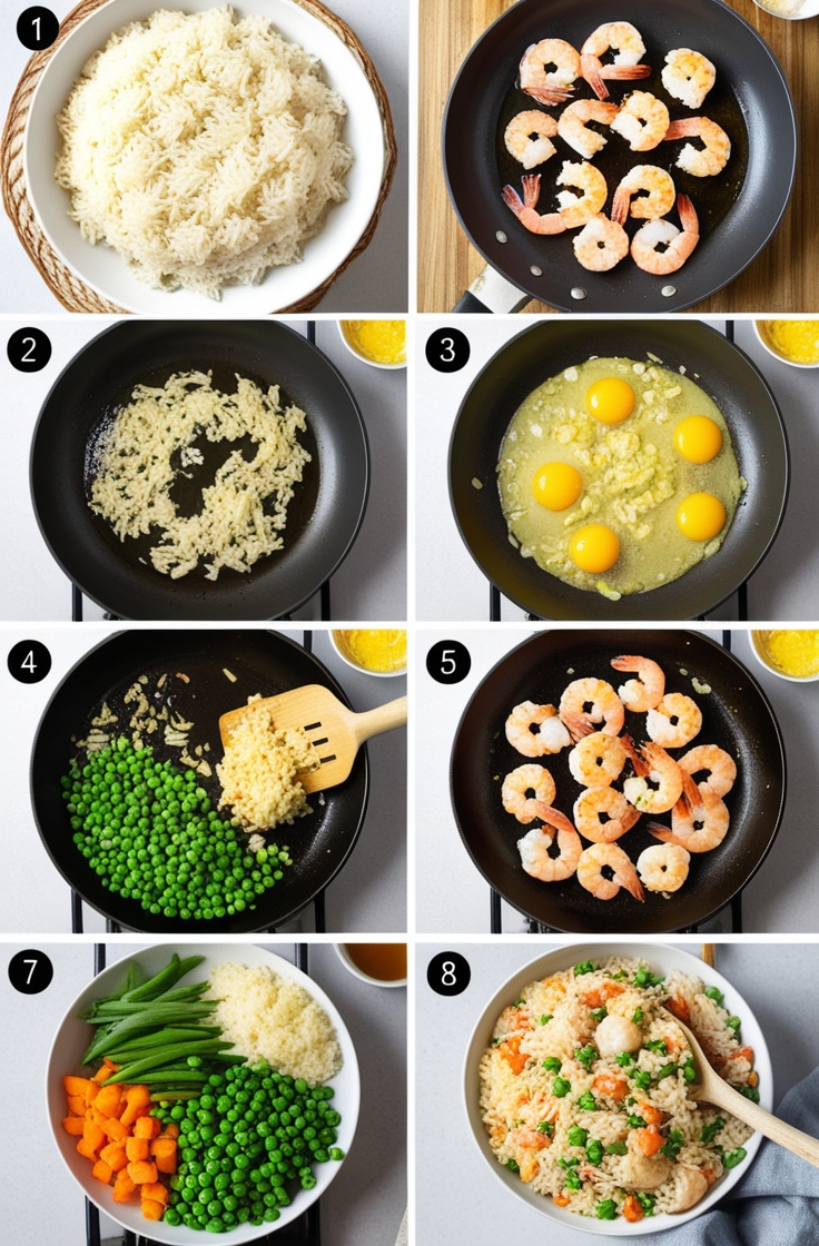 Easy Shrimp Fried Rice Recipe | Quick & Flavorful Dinner