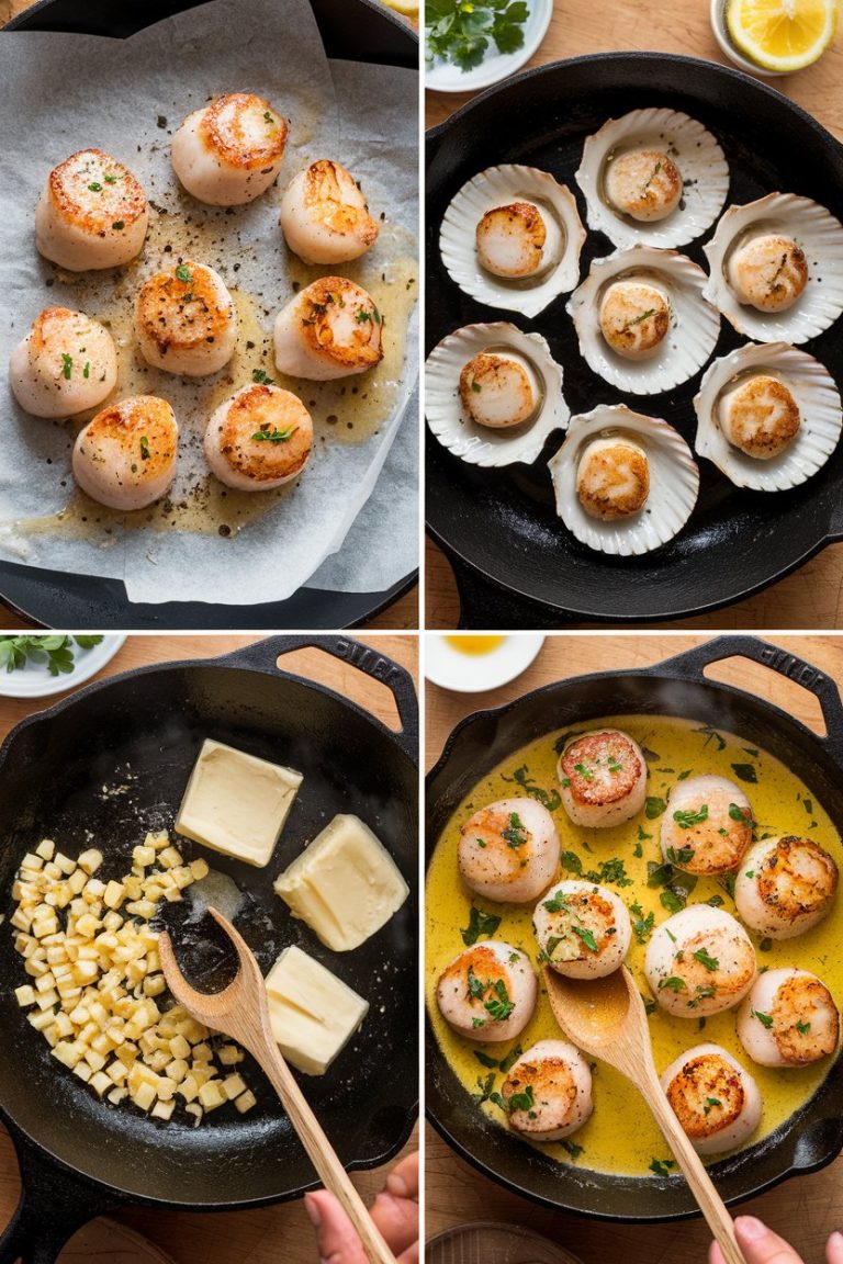 Scallops with Lemon Butter Sauce - Quick & Elegant Recipe
