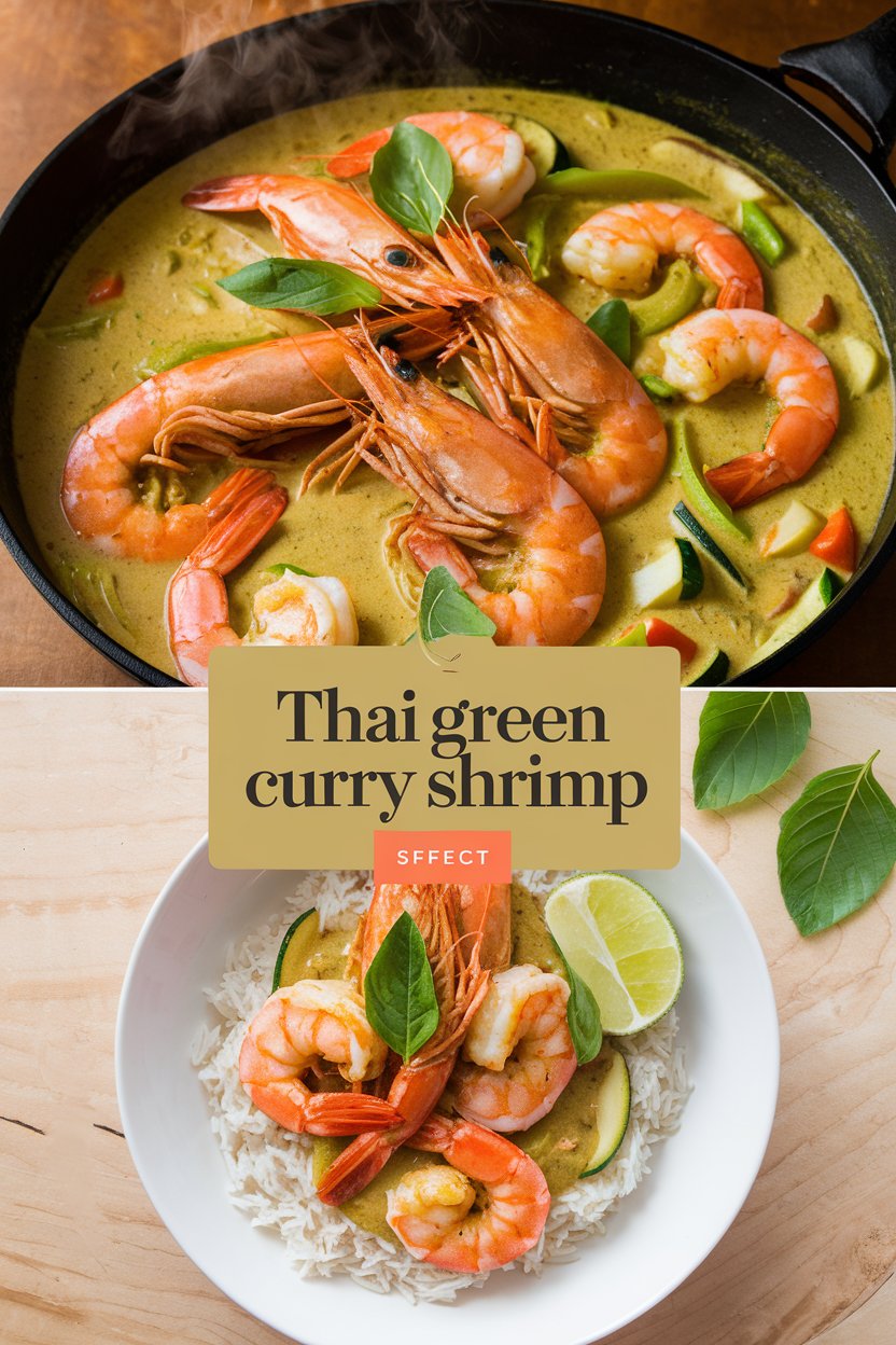 Thai Green Curry Shrimp - Quick & Flavorful Recipe