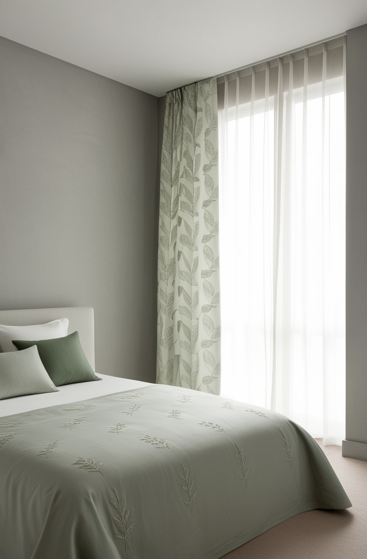 15 Green and Grey Bedroom Ideas for a Stylish and Cozy Space