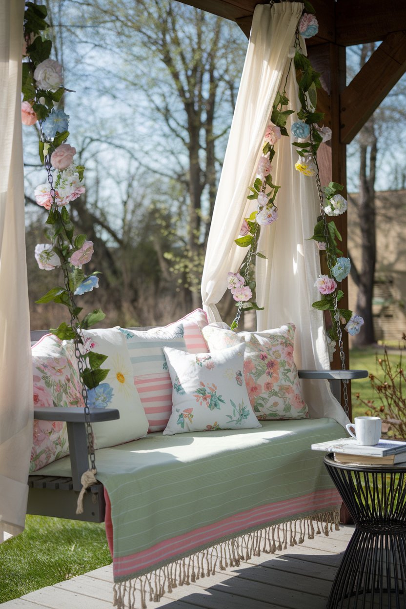 15 Porch Decorations for Spring to Welcome the Season