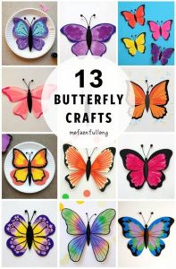 13 Fun Butterfly Crafts for Preschool Kids