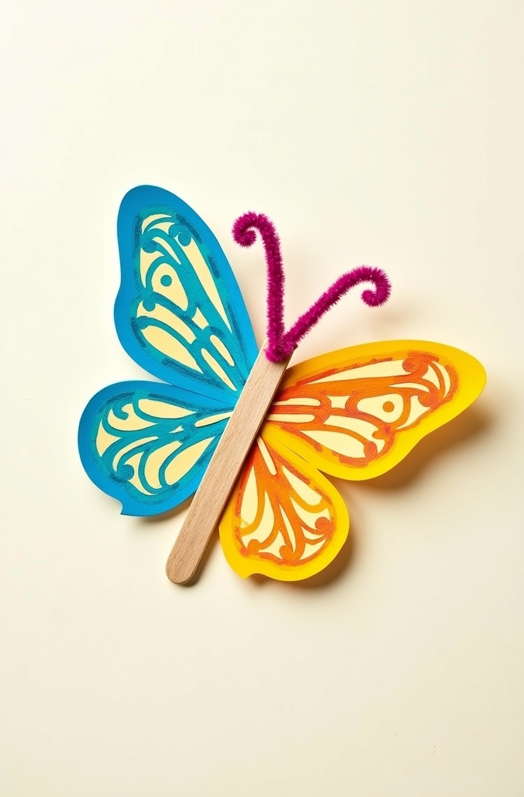 13 Fun Butterfly Crafts for Preschool Kids