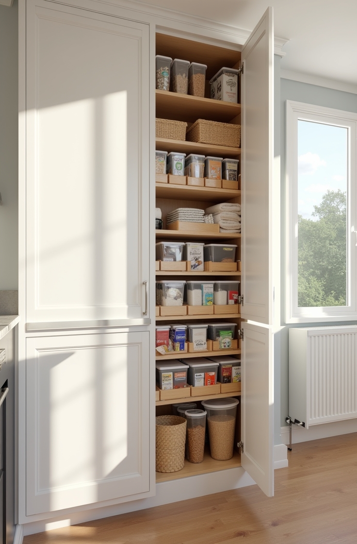 9 Smart Pull-Out Pantry Ideas for Any Kitchen