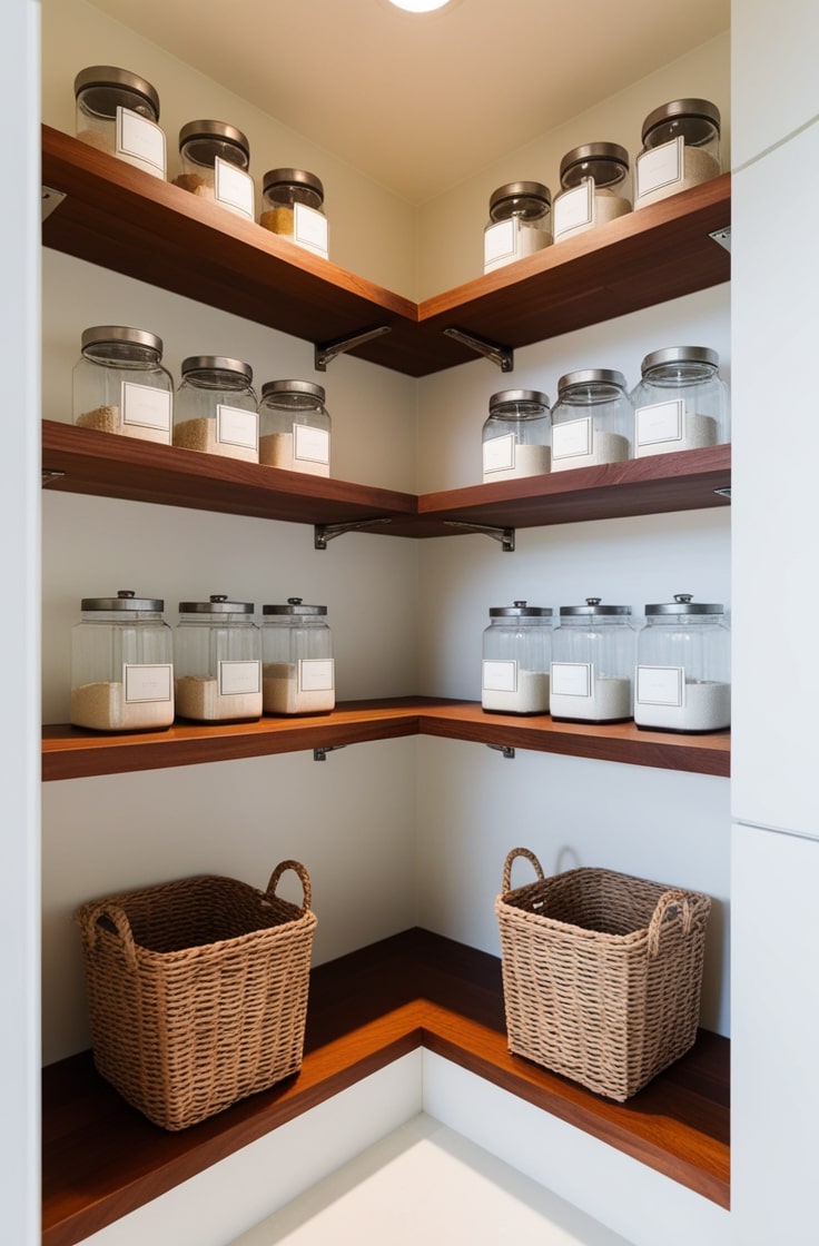 15 Corner Pantry Ideas to Transform Your Kitchen Space