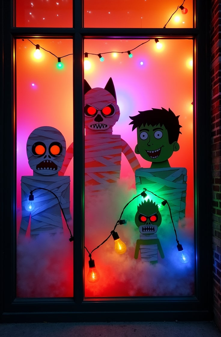 15 Spooky & Creative Halloween Window Display Ideas