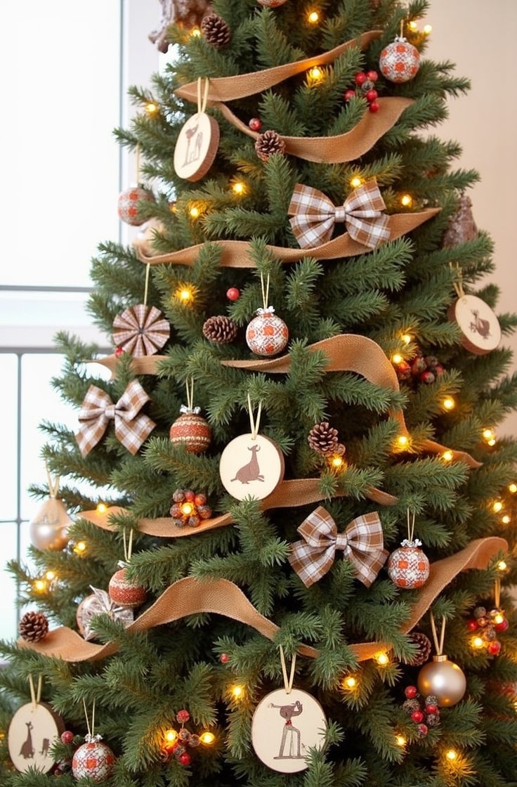 9 Earth Tone Christmas Tree Ideas for Cozy Holiday Decor