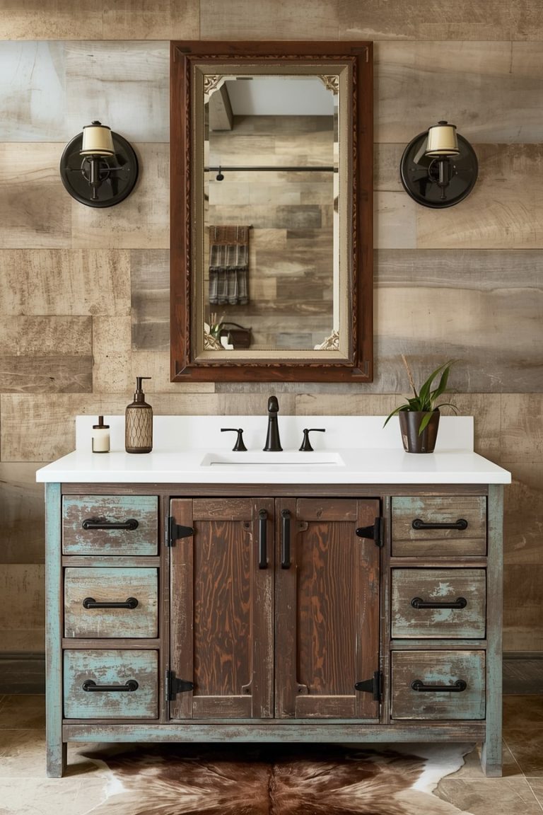 15 Western Bathroom Decor Ideas: Rustic & Ranch Inspiration