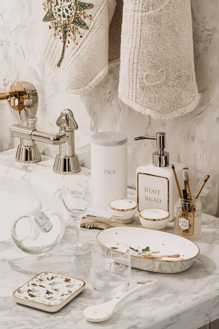 13 Christmas Bathroom Decor Ideas for a Festive Touch
