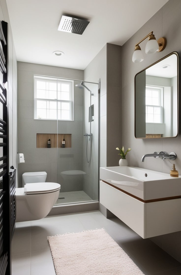 9 Small Full Bathroom Layout Ideas That Maximize Space