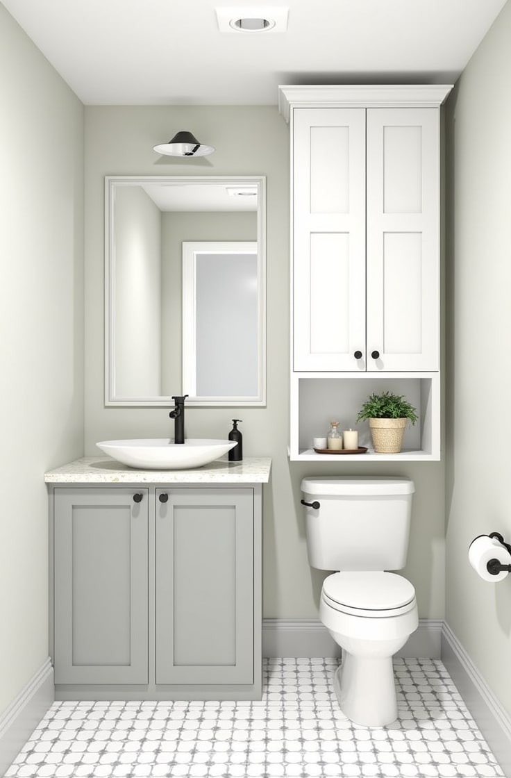 9 Small Square Bathroom Layout Ideas That Maximize Space
