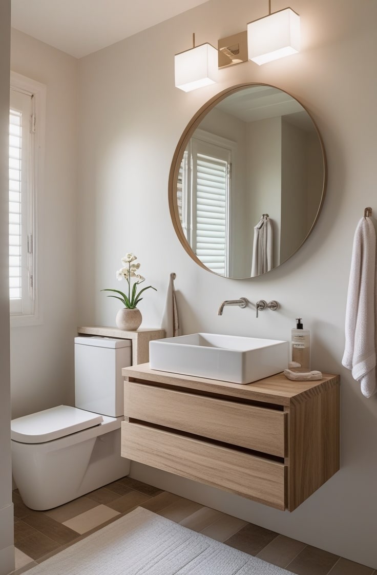 13 Guest Bathroom Ideas With Single Sink for Small, Stylish Spaces