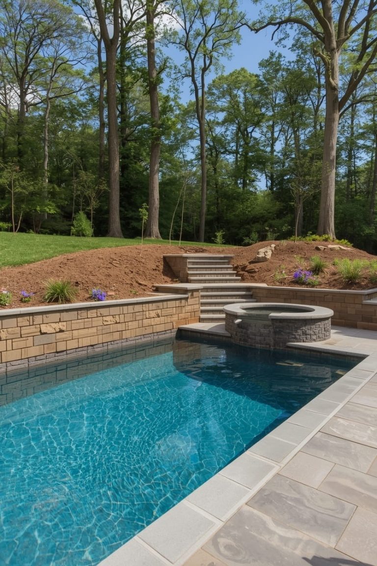 7 Half Above Ground Pool Ideas for Stylish Backyards